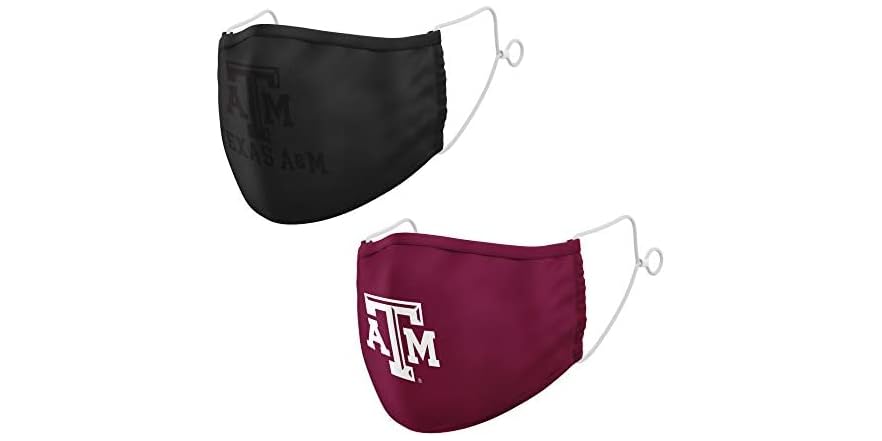 Texas A&M Icon Face Mask 2-Pack