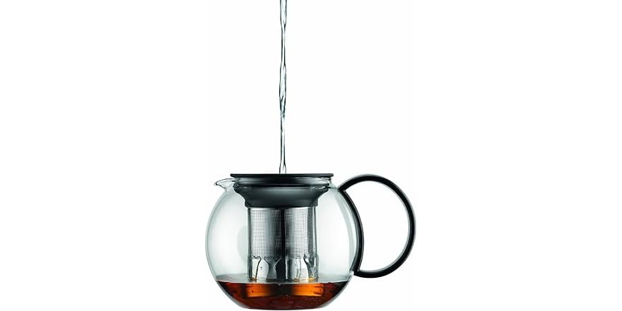 Bodum 34oz Assam Glass Tea Press
