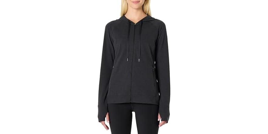 Amazon Essentials Womens Workout Zip-Up