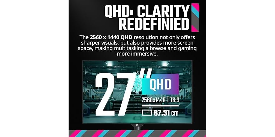 (NEW) Cooler Master Tempest 27” QHD OLED Monitor