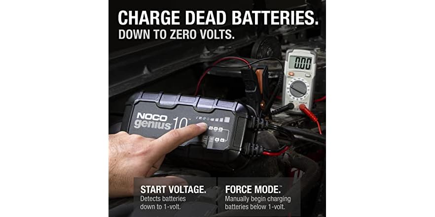 NOCO GENIUS10 10A Smart Car Battery Charger
