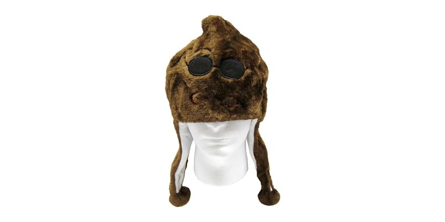 Emoji Poop Peruvian Cap- Adult