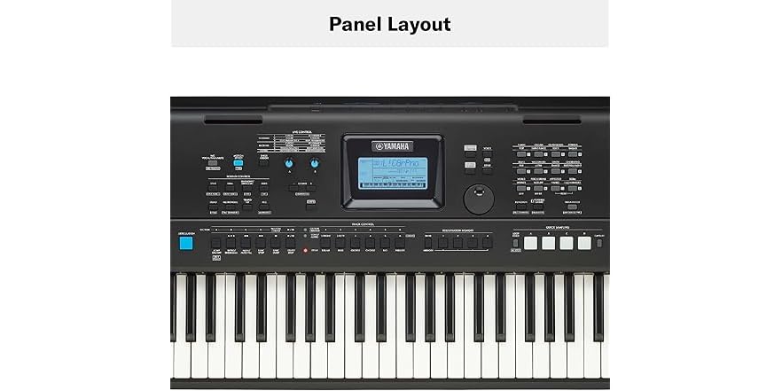 Yamaha 76-Key Touch-Sensitive Portable Keyboard