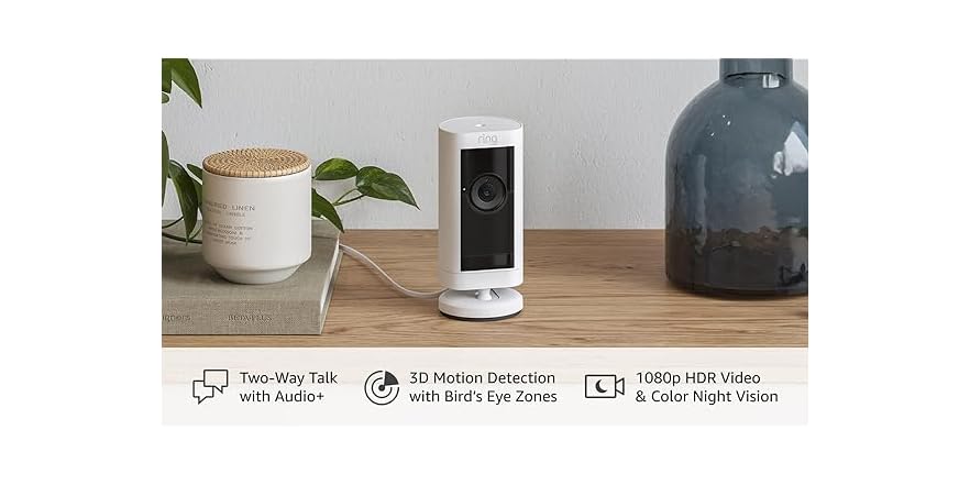 (NEW) Ring Stick Up Cam Pro Plug-In (2023 Release)