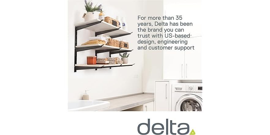Delta HDRS1003 3-Tier Heavy Duty Storage Rack, Gray
