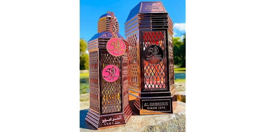 Al Haramain 50 Years Rose Oud 3.4oz EDP (Open Box)