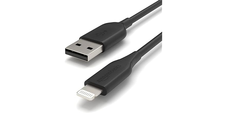 AmazonBasics 6FT Lightning to USB-A Charging Cable