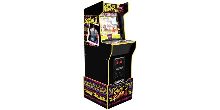 (NEW) Arcade1Up Street Fighter II - Capcom Legacy Edition Arcade Machine