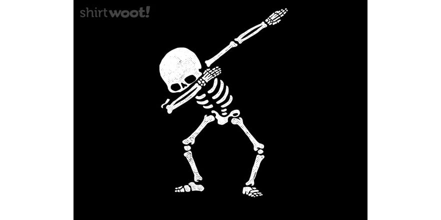 Dabbing Skeleton