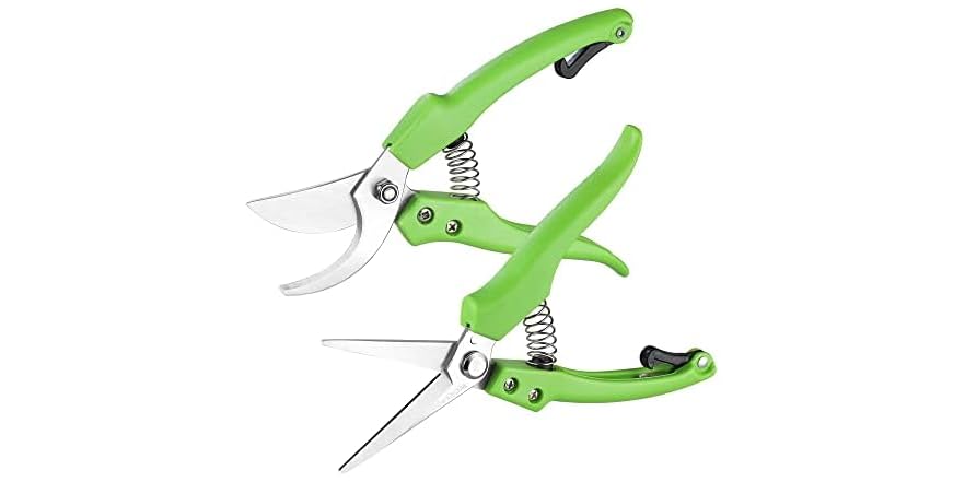 Garden Clippers, 2 Pcs Flower Scissor
