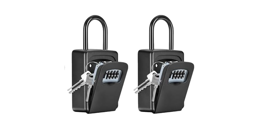 Fayleeko Wall Mounted, Portable Lock Box