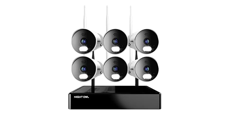 Night Owl Security Camera System (Expandable up to 8 Cameras) (Open Box)