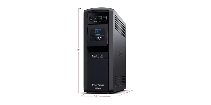 CyberPower 1500VA/1000W PFC Sinewave UPS