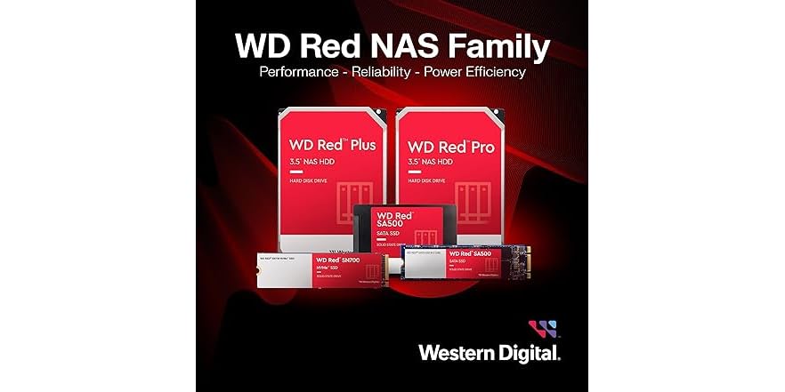 Western Digital 4TB WD Red Plus HDD