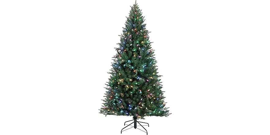 Alexa Compatible Smart Home Pre-Lit Artificial Christmas Tree (Open Box)