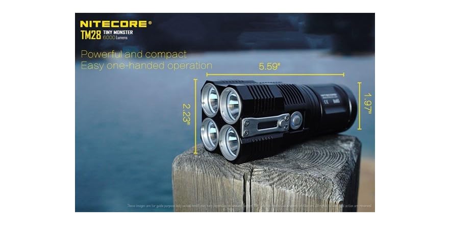 6000-Lumen Flashlight/Searchlight