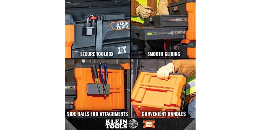Klein Tools 54823MB MODbox 3-Drawer Tool Organizer