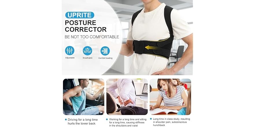 Spicy Little Things Uprite Back Brace and Posture