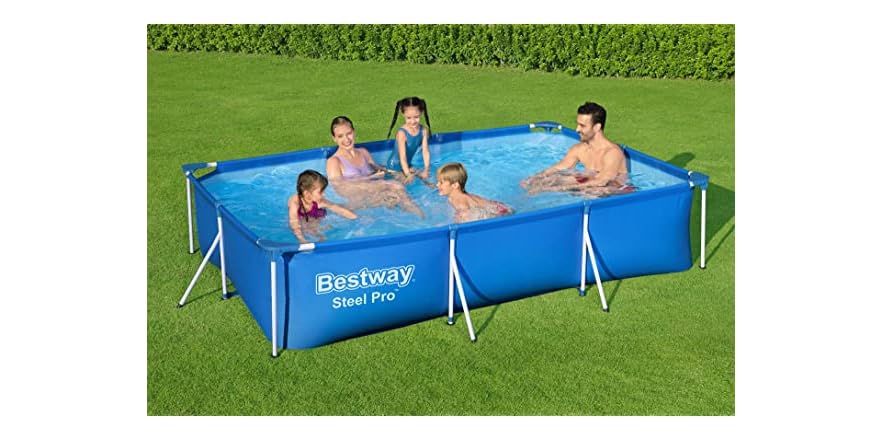 Steel Pro Deluxe Splash Frame Pool