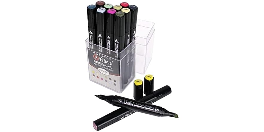 Prima Professional Alcohol Markers (Mossy Moor)
