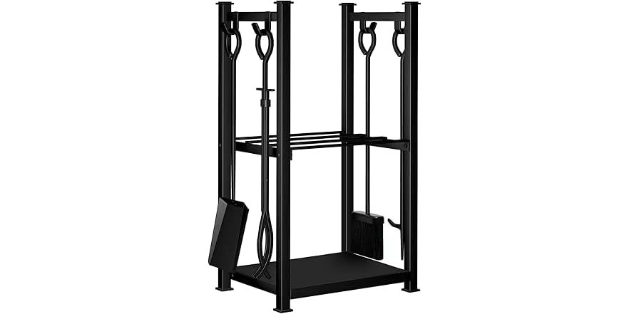 Amagabeli BG270 Fireplace Log Rack