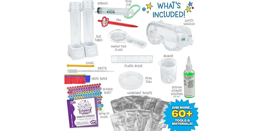 Wow in The World 100 Experiments That Wow Science Kit