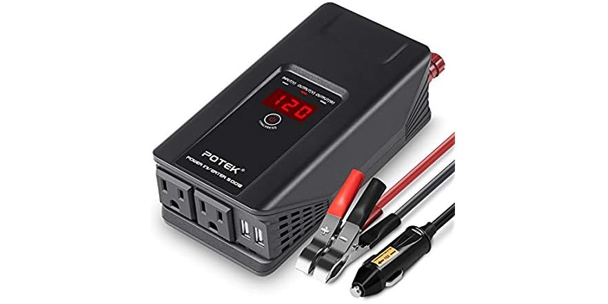 POTEK Car Power Inverter
