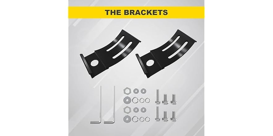 FEELON FEELON LED Light Bar 4PCS 4'' Inch White/Amber Yell