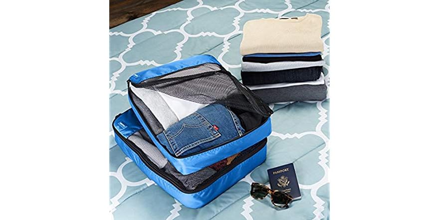 AmazonBasics 4-Piece Packing Cube Set