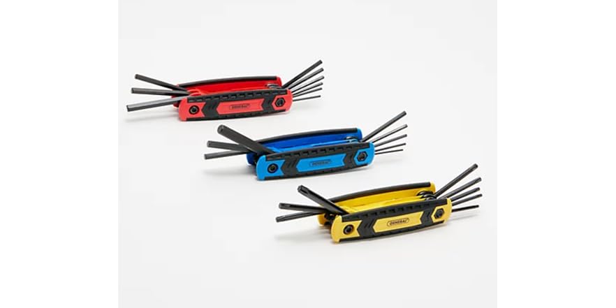 General Tools 3-pack Combo Allen Key Tool Set