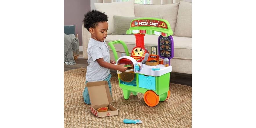 LeapFrog Build-a-Slice Pizza Cart (Open Box)