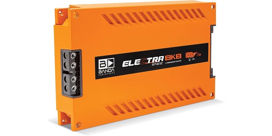 Banda Audioparts Electra 8800W Class-D High-Powered Mono Bass Amp