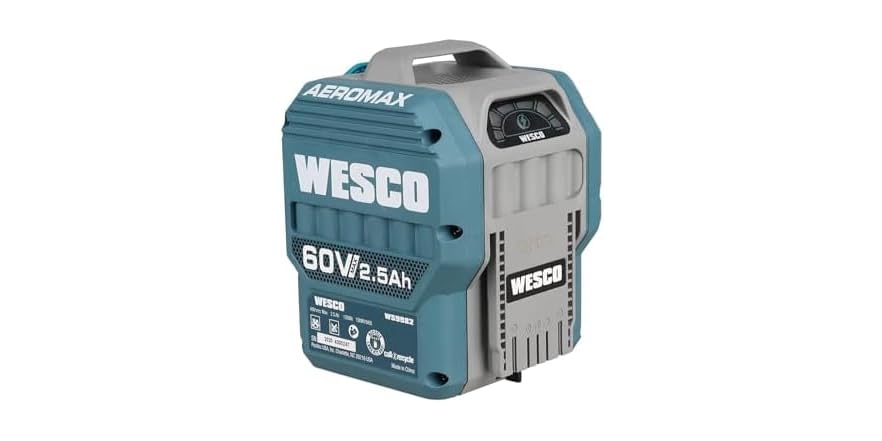 WESCO 60V 2.5Ah Li-ion Battery Pack