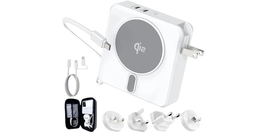 Qi2 Power Bank | 10000mAh | 30W Fast Charging