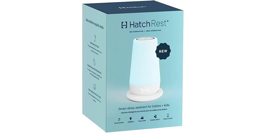 Hatch Rest PLUS Sound Machine | 2nd Gen