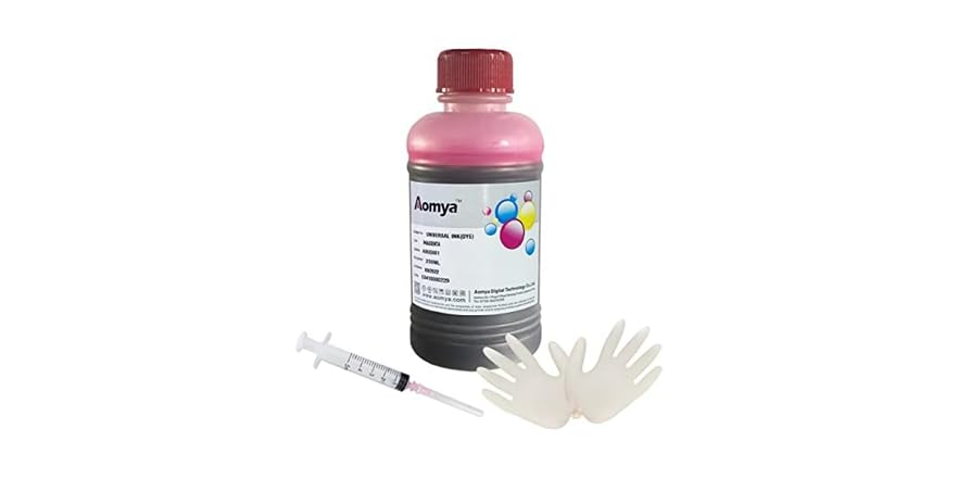 2 Pack Yellow Universal Ink Refill Kit