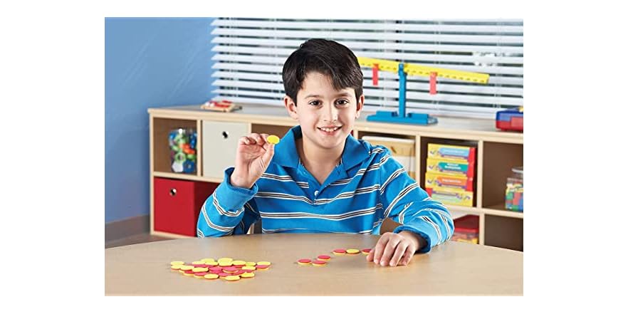 Plastic Math Counters for Kids