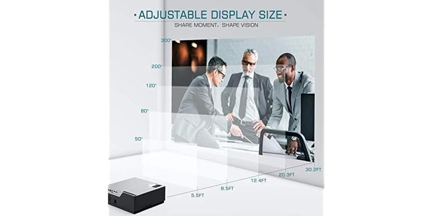 VANKYO Performance V600 Native 1080P LED Projector