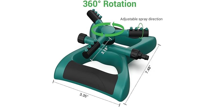 360 Degree Rotating Water Sprinkler