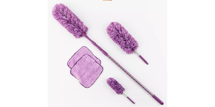 6pc Campanelli Microfiber Duster Set