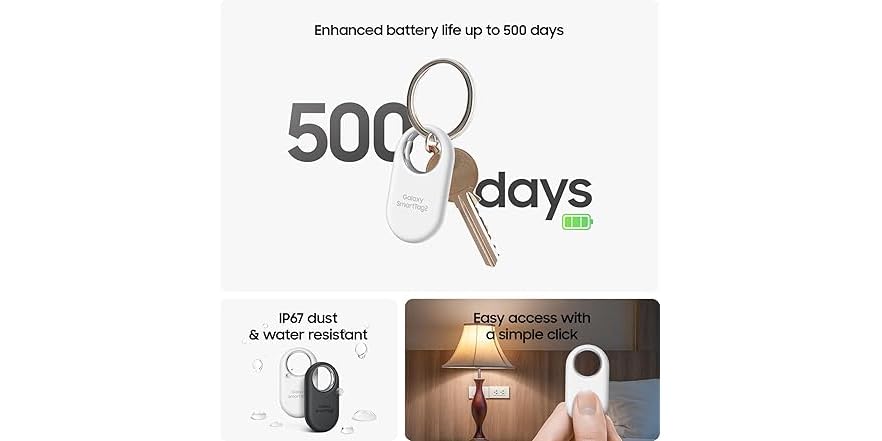 Samsung Galaxy SmartTag2, Bluetooth Tracker, Locator Trackin (Open Box)