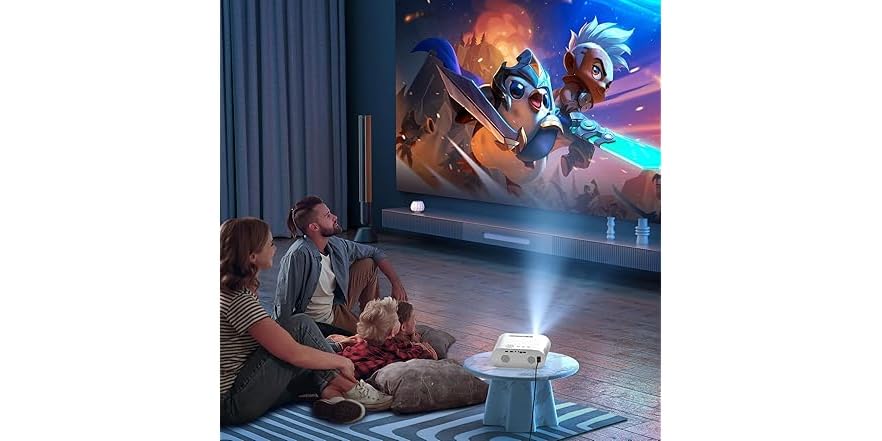 GooDee GD500 WiFi & Bluetooth Mini Projector