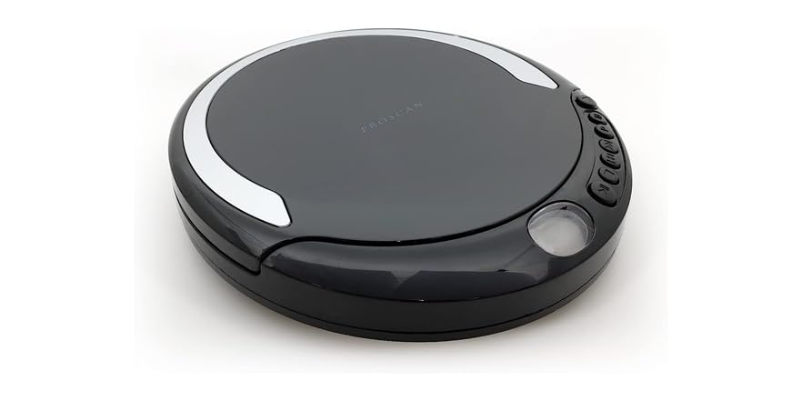 PROSCAN Personal Compact CD Player w/Wired Earbuds