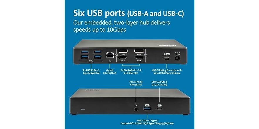 Kensington USB-C Thunderbolt Dock