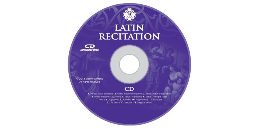 Latin Recitation CD/DVD Set