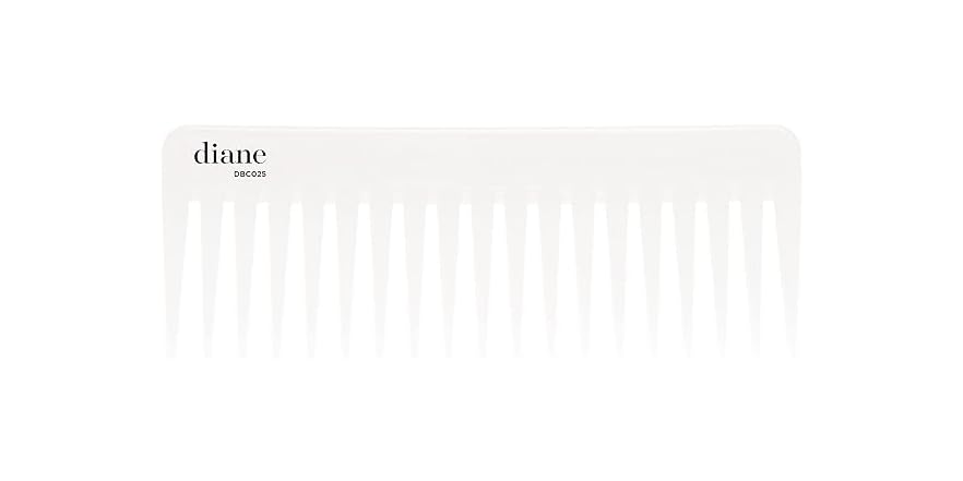 Diane oil-infused detangler comb, 6-inch