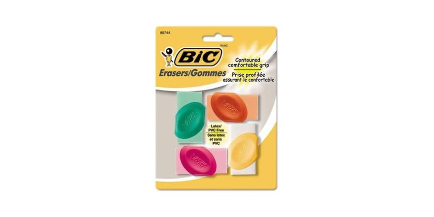 BIC Eraser with Grip