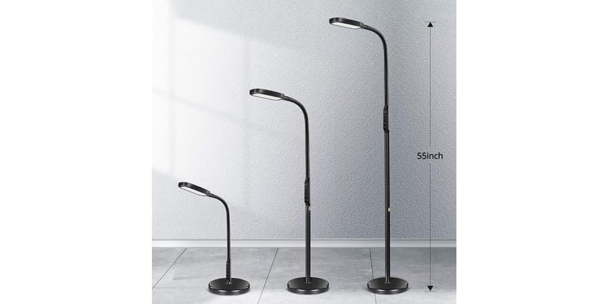 Miroco LED Adjustable Floor/Desk Lamp