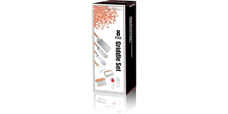 North Point 8 Piece Griddle Set