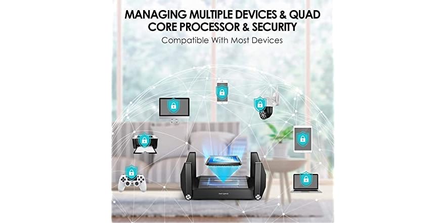 Rock Space AX1800 smart wifi router